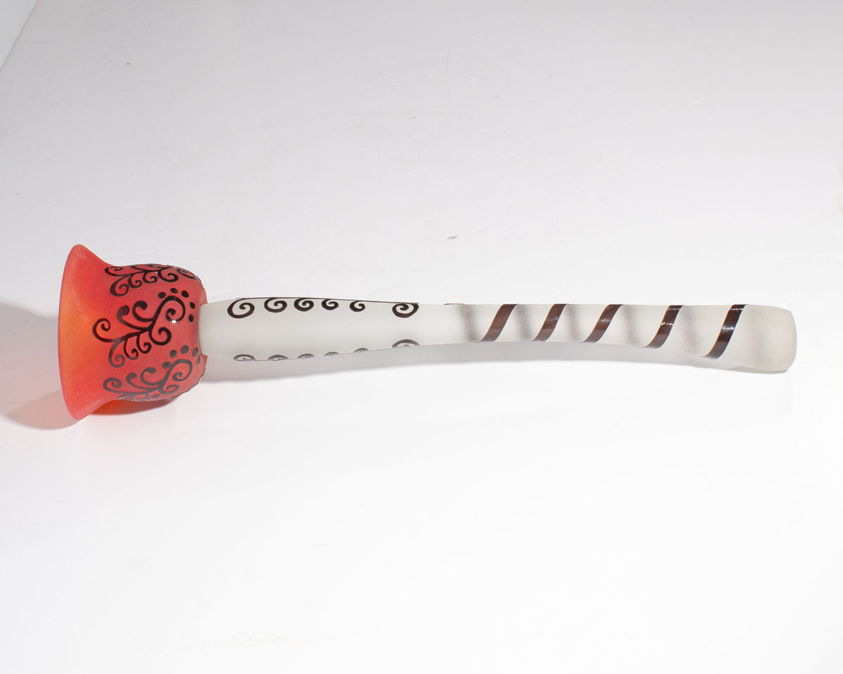 Stephen Fellerman Clair Raabe Art Glass Flower Sculpture – Sheafer ...