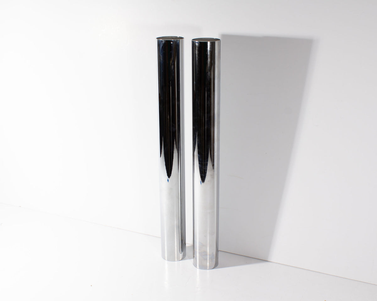 Philippi Chrome Candle Holders – Sheafer + King Modern